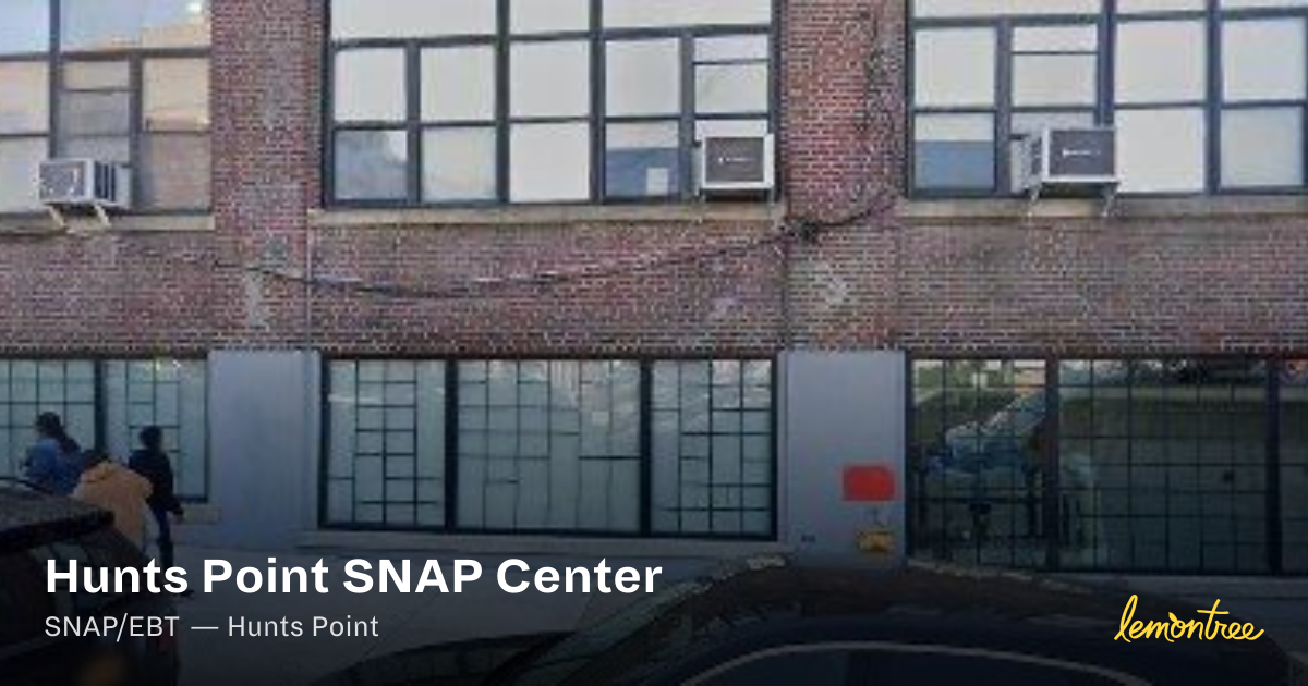 Hunts Point SNAP Center — Lemontree