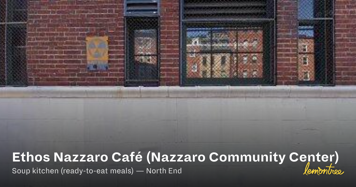 Ethos Nazzaro Café (Nazzaro Community Center) — Lemontree