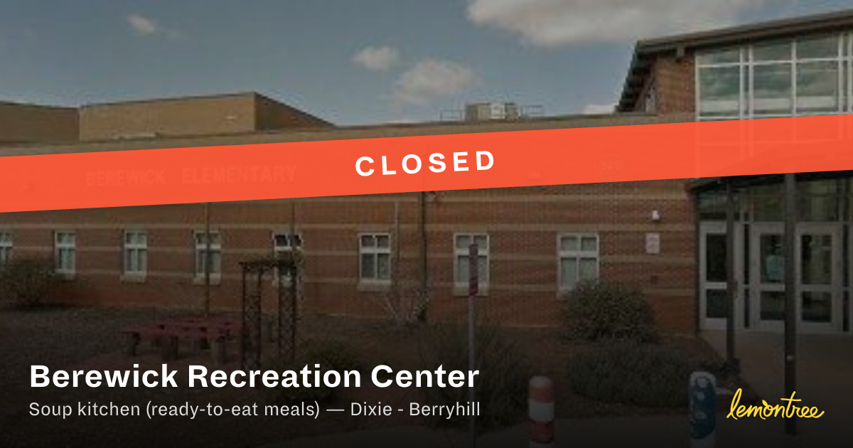 [Closed] Berewick Recreation Center — Lemontree
