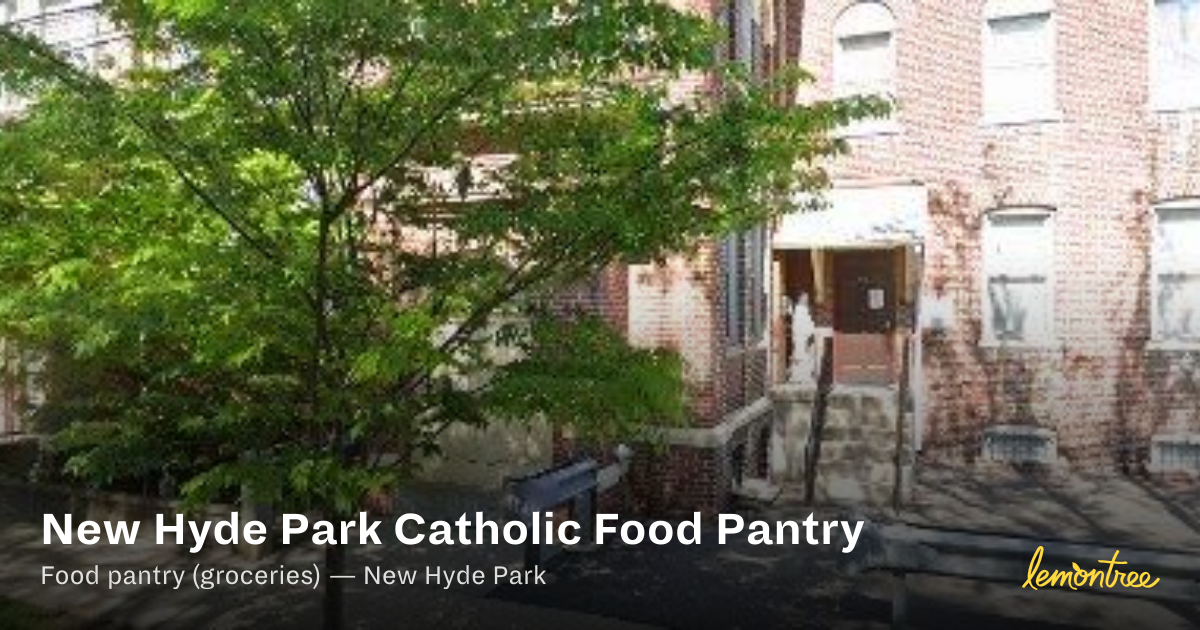 New Hyde Park Catholic Food Pantry — Lemontree