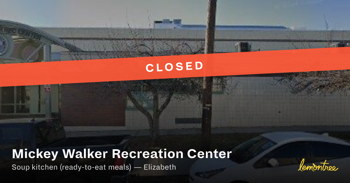 [Closed] Mickey Walker Recreation Center — Lemontree