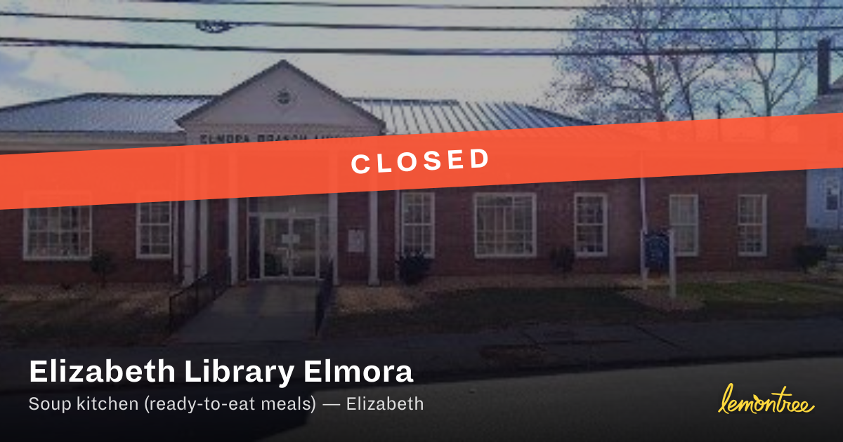 [Closed] Elizabeth Library Elmora — Lemontree