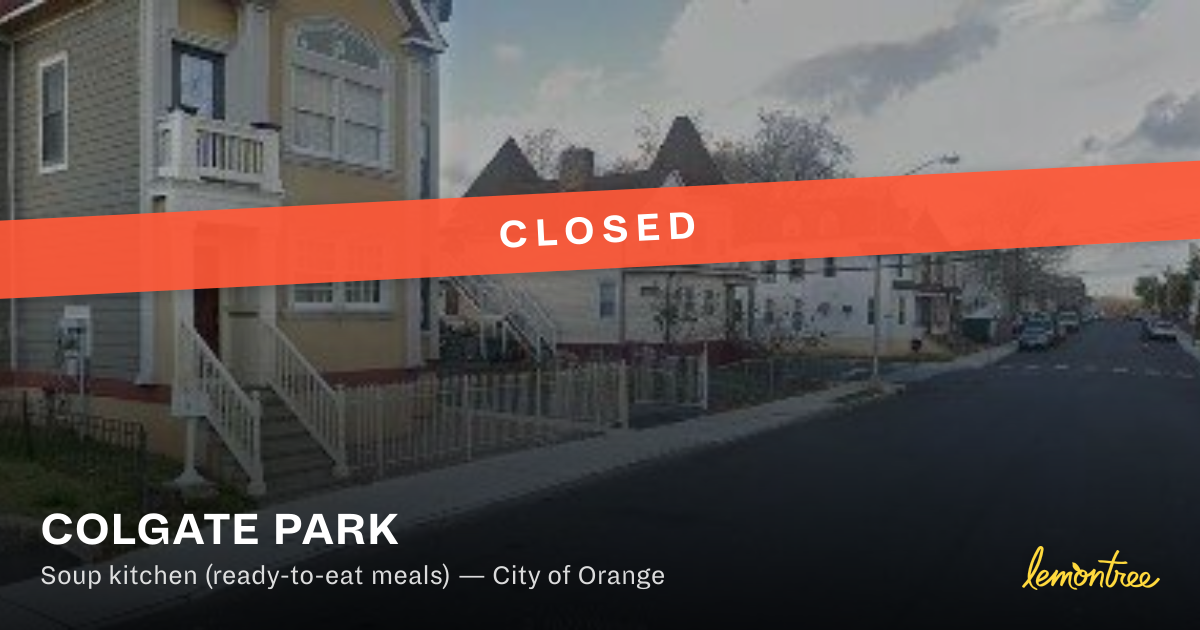 [Closed] COLGATE PARK — Lemontree