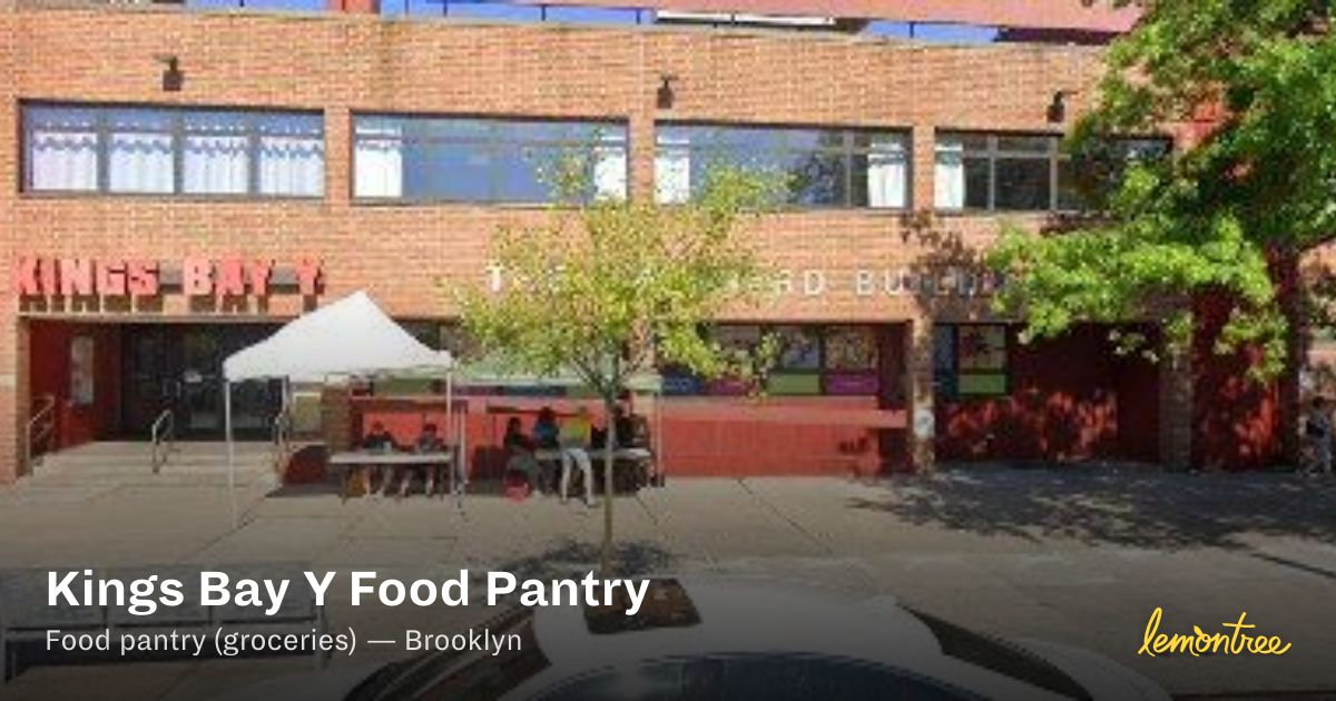 Kings Bay Y Food Pantry — Lemontree