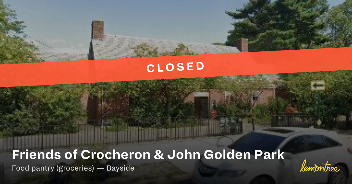 [Closed] Friends of Crocheron & John Golden Park — Lemontree