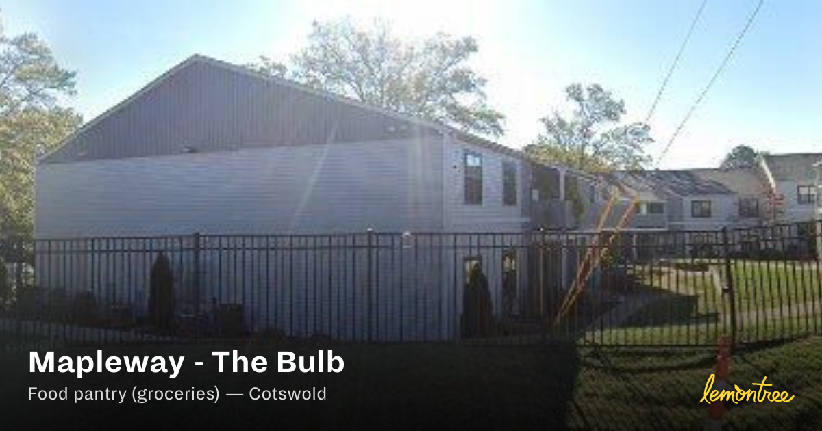 Mapleway - The Bulb — Lemontree