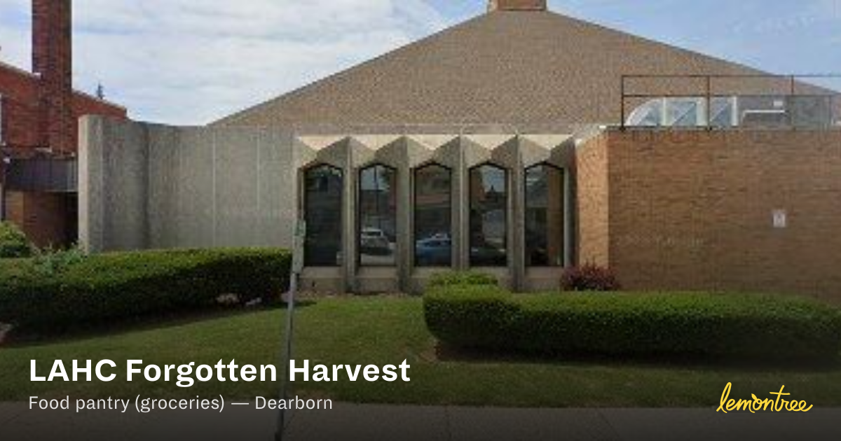 LAHC Forgotten Harvest — Lemontree