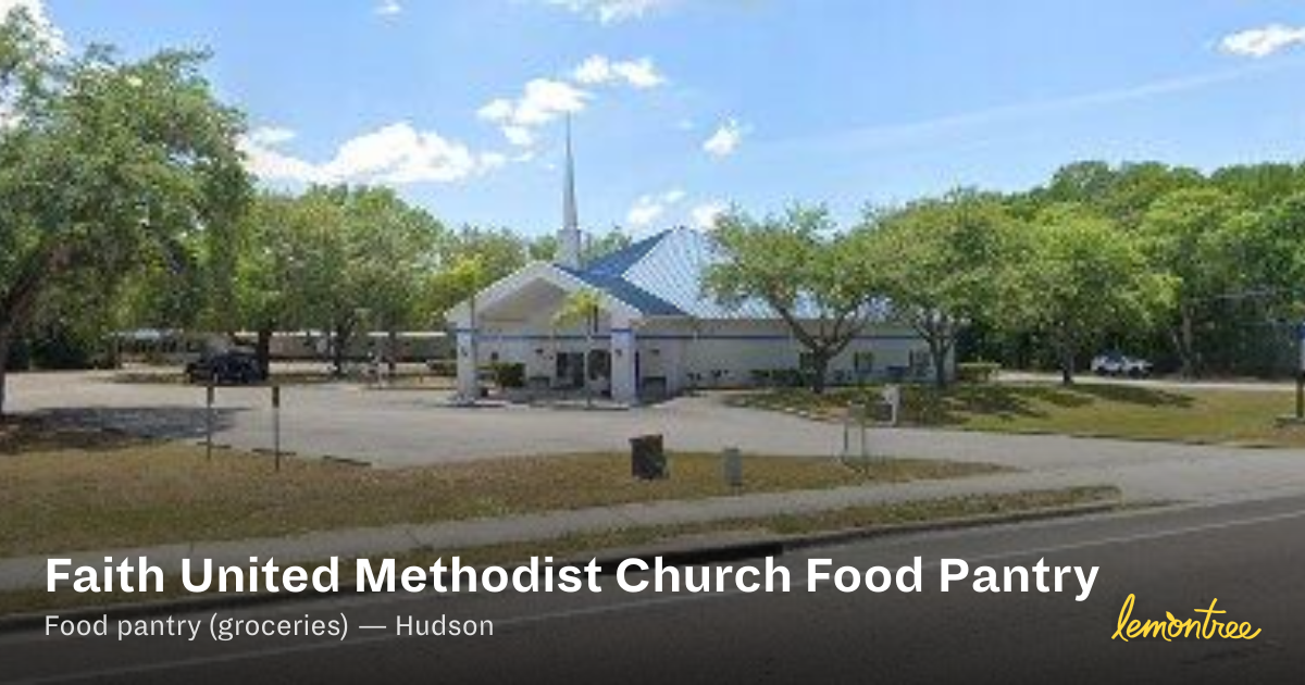 Faith United Methodist Church Food Pantry — Lemontree