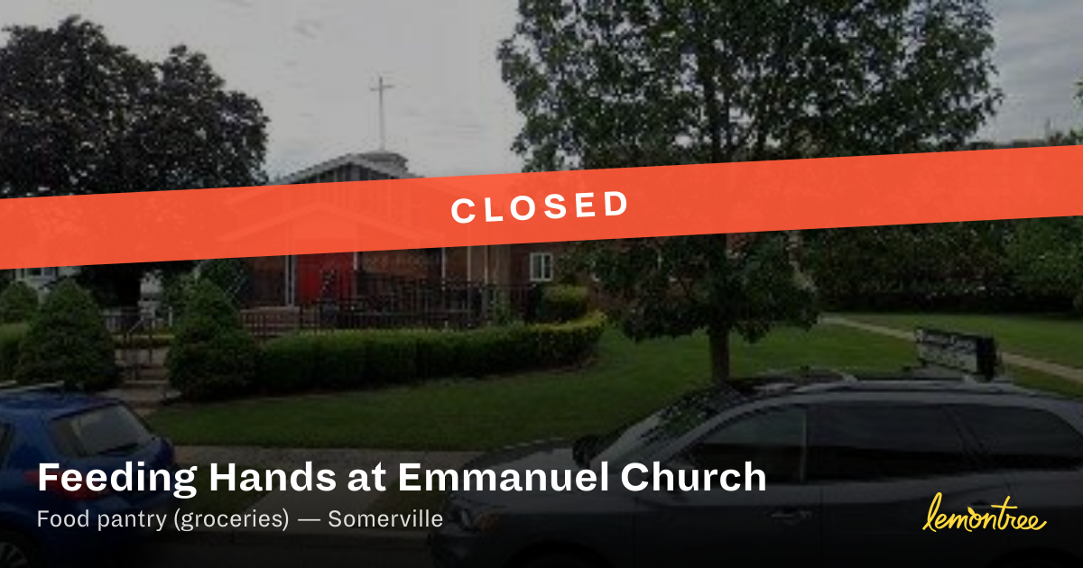 Feeding Hands at Emmanuel Church — Lemontree