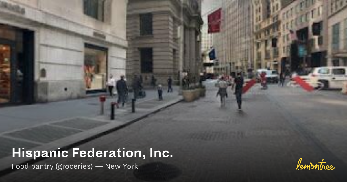 Hispanic Federation, Inc. — Lemontree