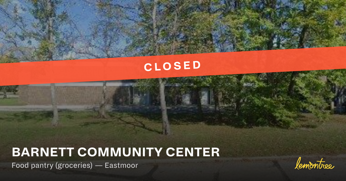[Closed] BARNETT COMMUNITY CENTER — Lemontree