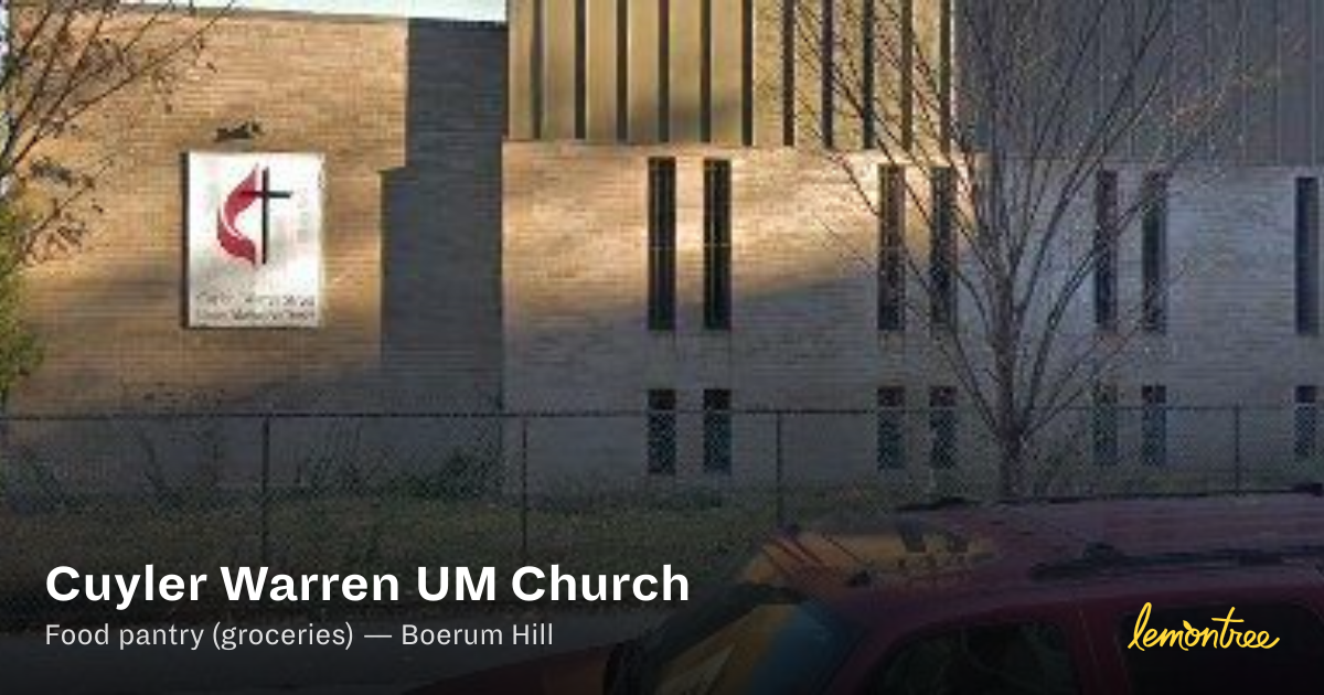 Cuyler Warren UM Church — Lemontree