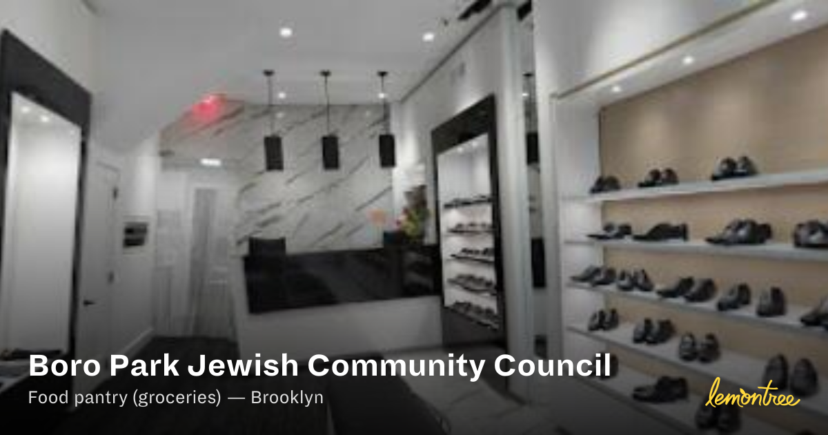 Boro Park Jewish Community Council — Lemontree