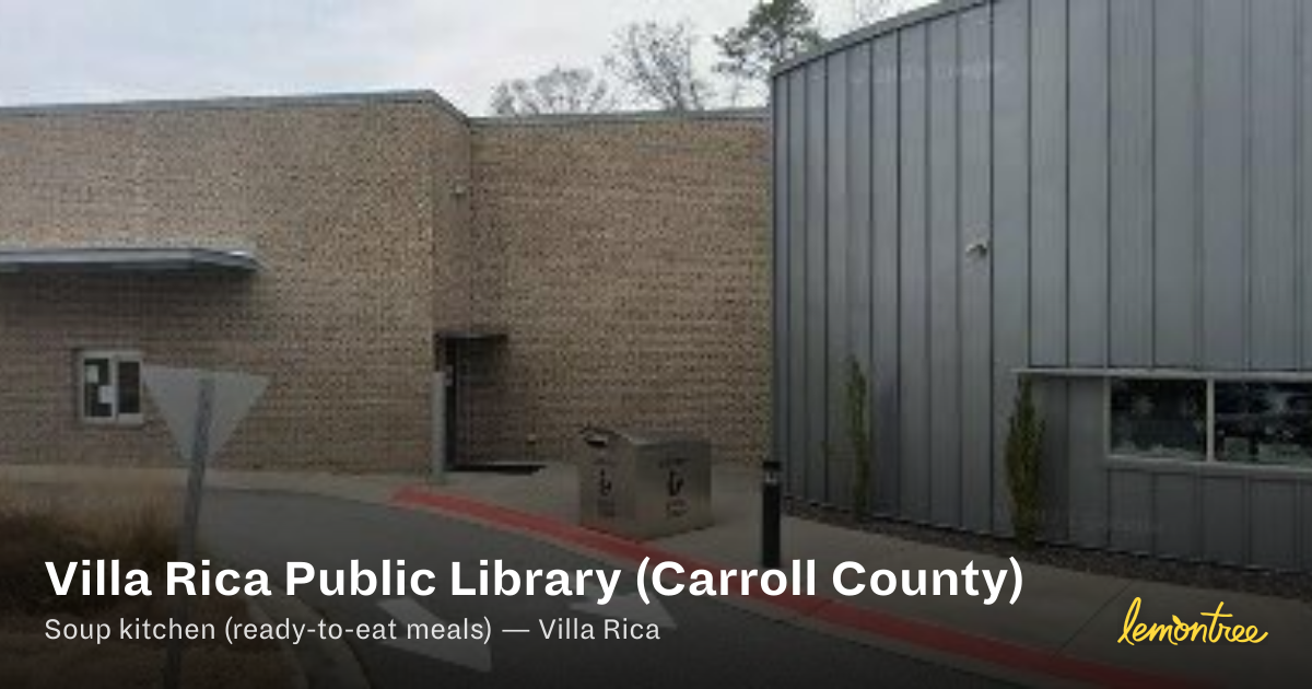 Villa Rica Public Library (Carroll County) — Lemontree