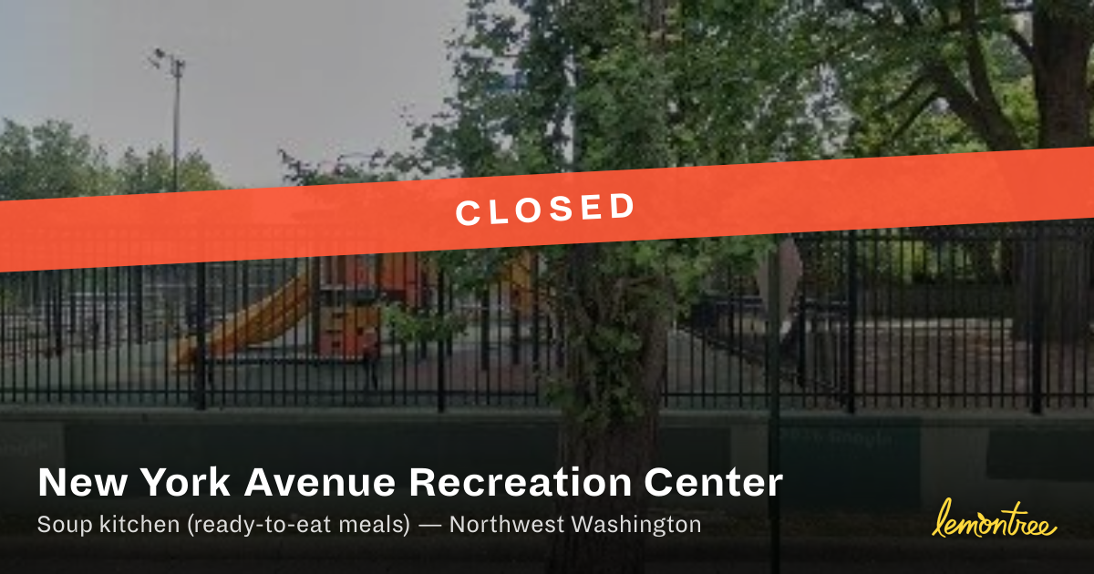 New York Avenue Recreation Center — Lemontree