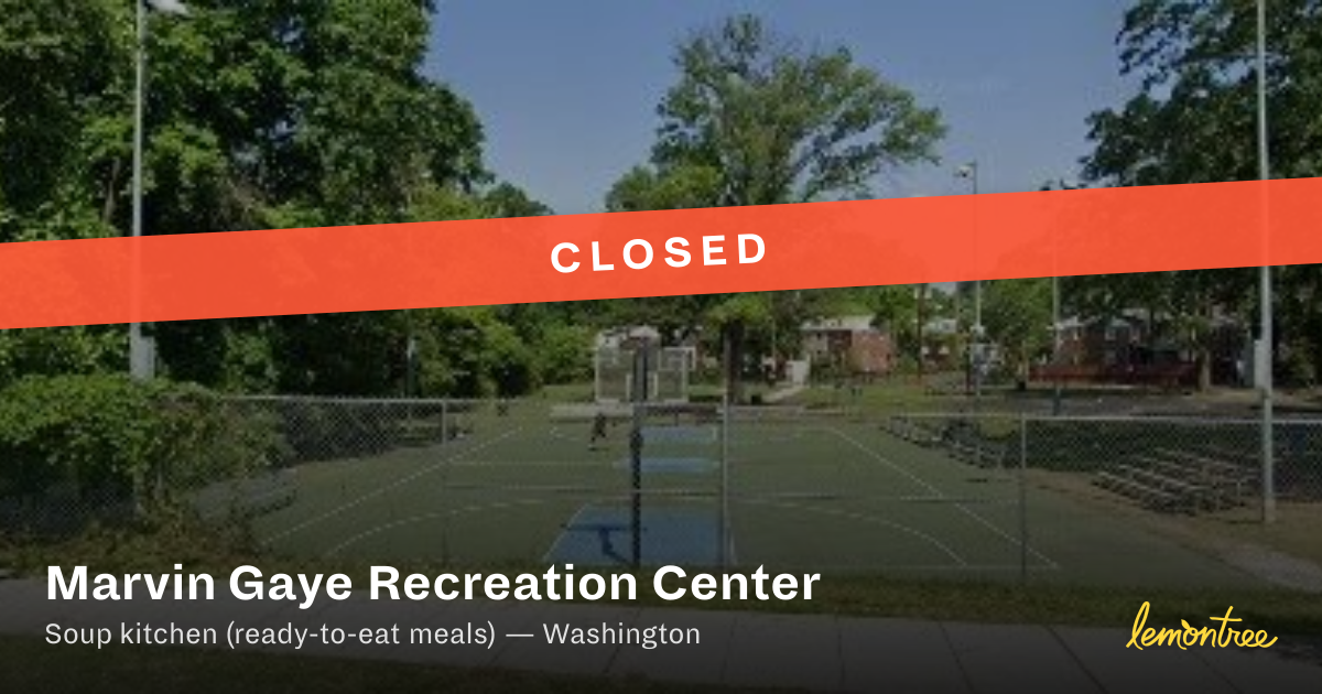 Marvin Gaye Recreation Center — Lemontree